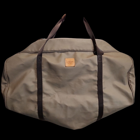Jon Hart Design | Bags | Jon Hart Design Gray And Black Duffel Bag ...